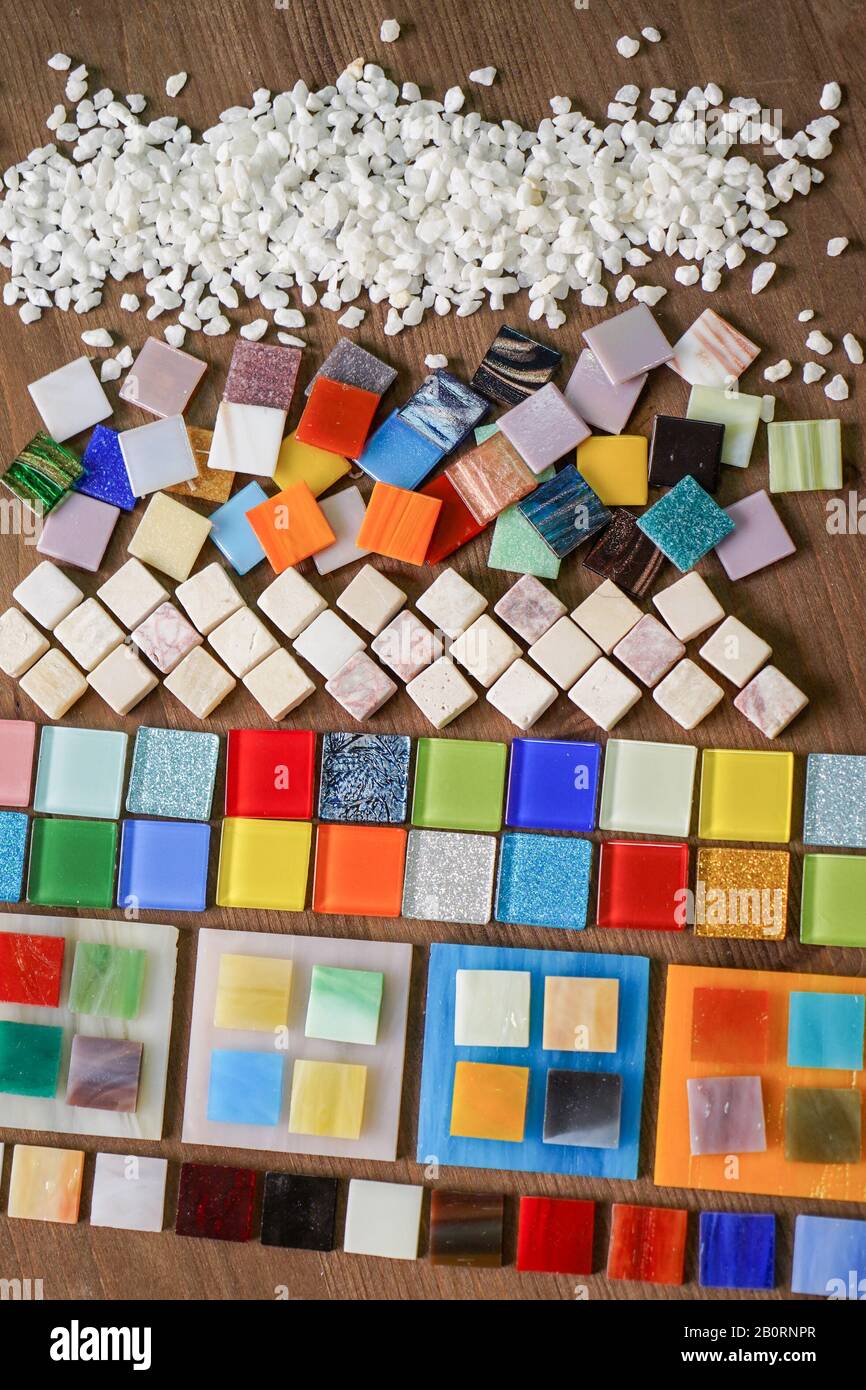 Coloured mosaic hi-res stock photography and images - Alamy