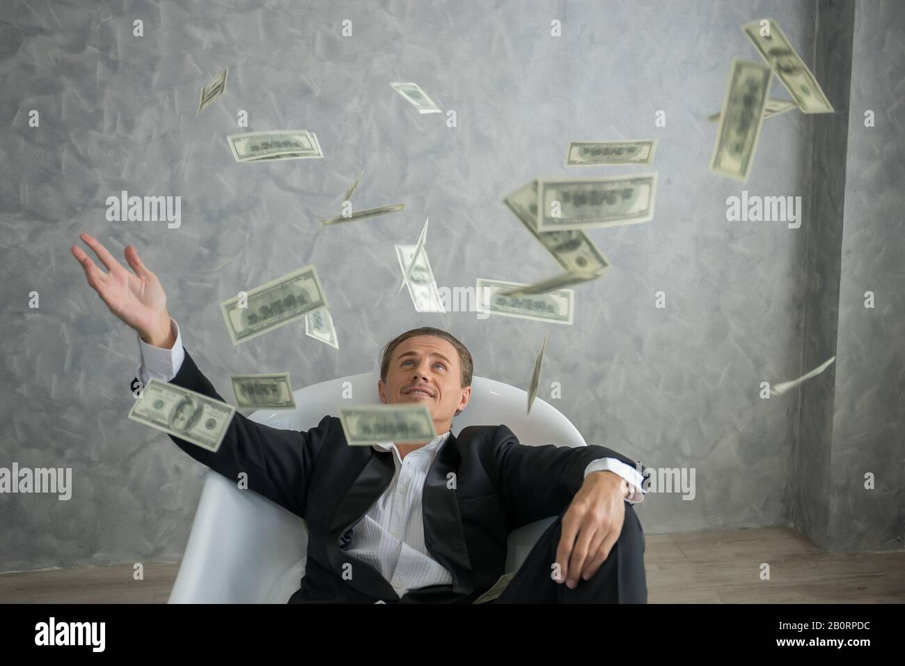 Bath Money Man High Resolution Stock Photography and Images - Alamy
