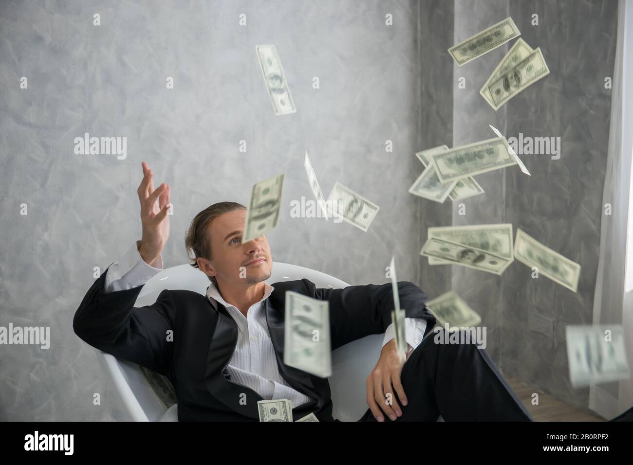 Bath Money Man High Resolution Stock Photography and Images - Alamy