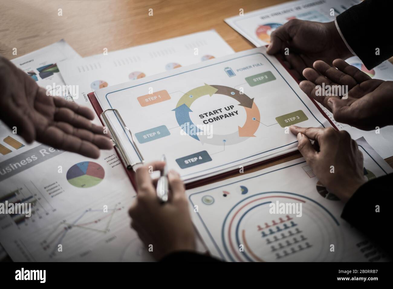 Startup business people group meeting. People group sitting on ...