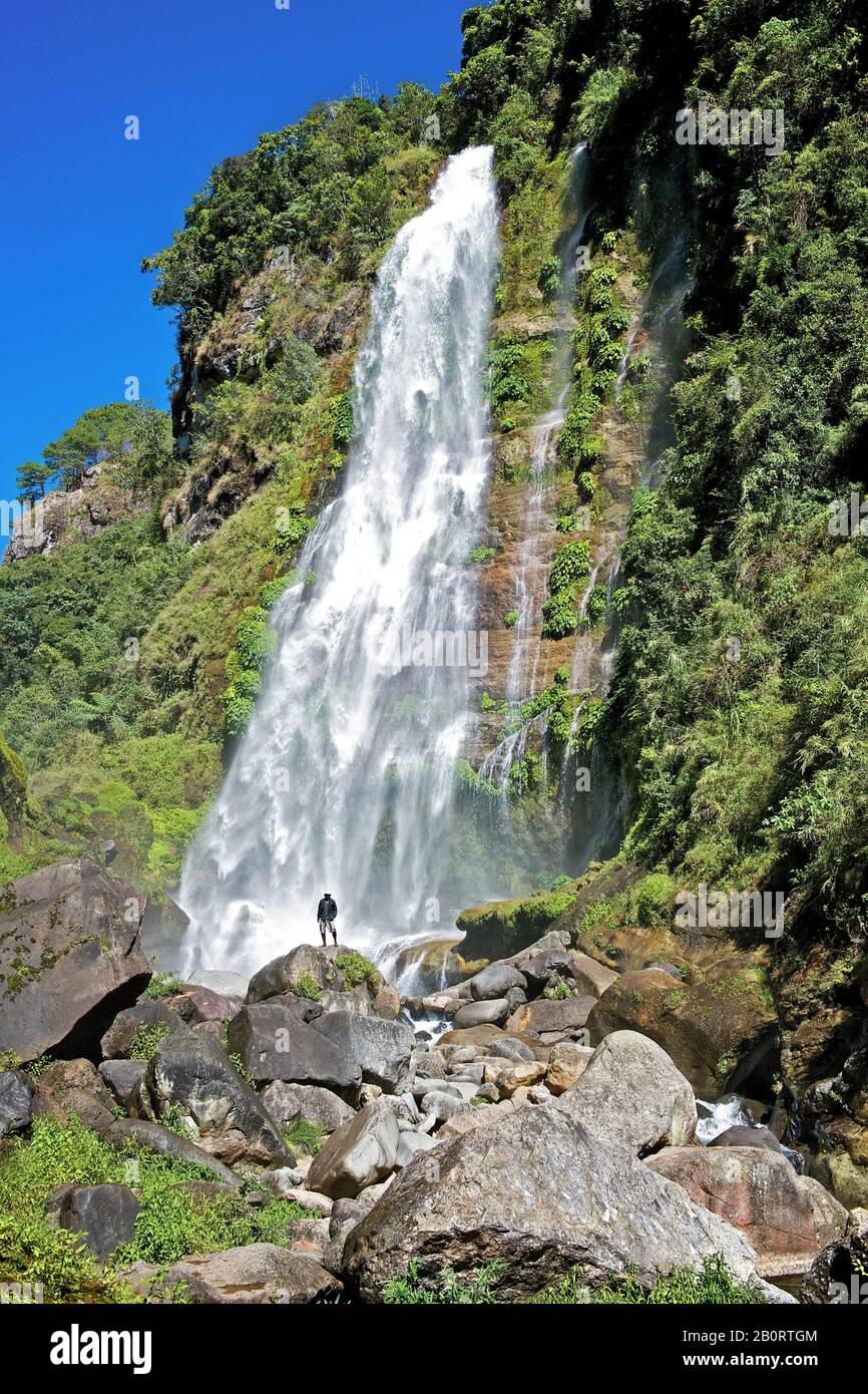 Sagada, Mountain Province, Philippines: Scenic view of Bomod-ok ...