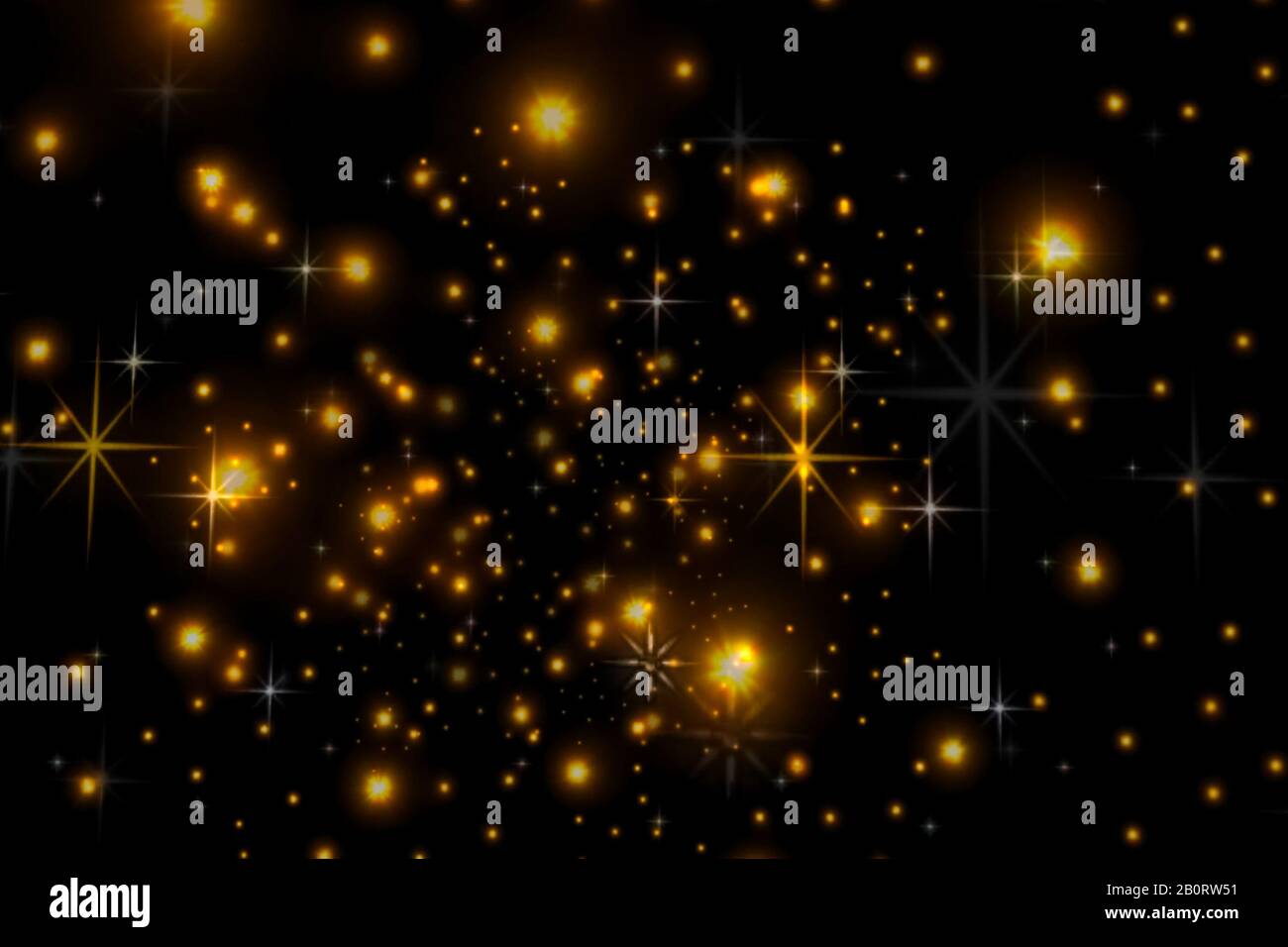 Starry night animated hi-res stock photography and images - Alamy