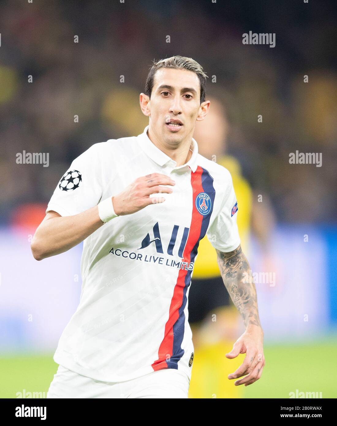 Angel DI MARIA (PSG) Soccer Champions League, round of 16 first leg ...