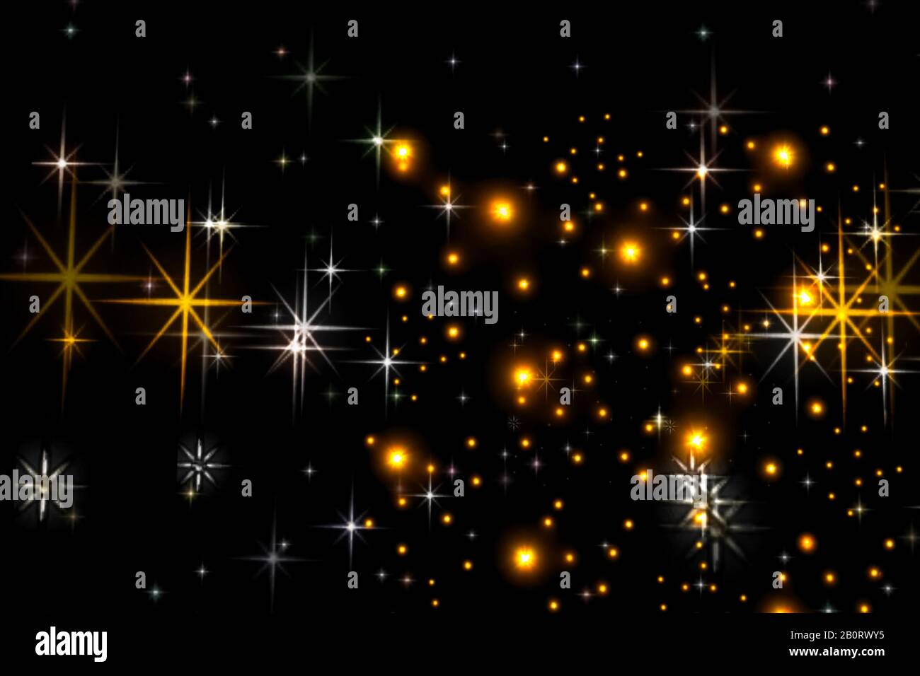 Starry night animated hi-res stock photography and images - Alamy