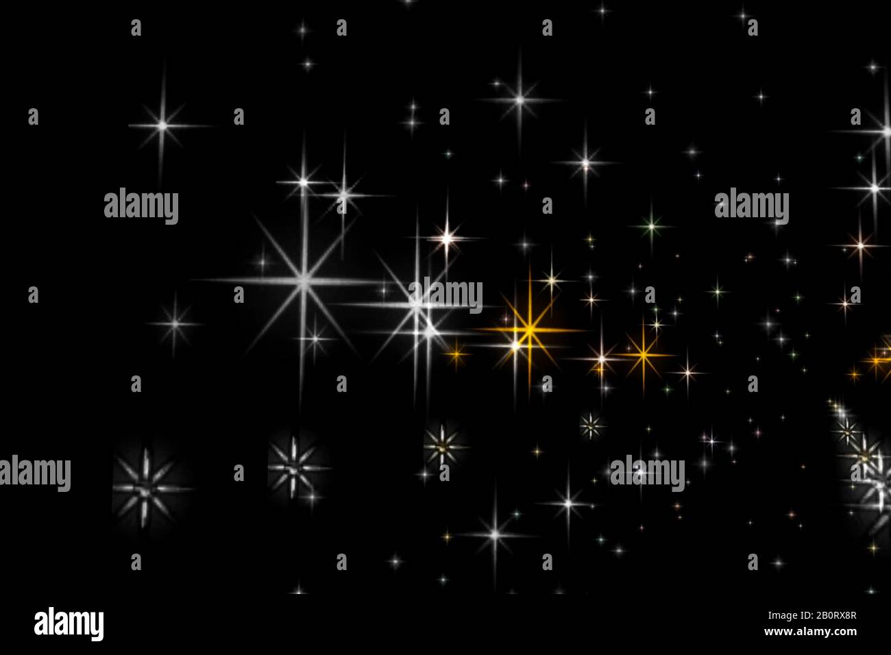 Starry night animated hi-res stock photography and images - Alamy