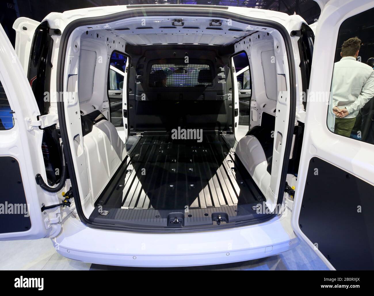 Duesseldorf, Germany. 20th Feb, 2020. The photo shows the loading area ...