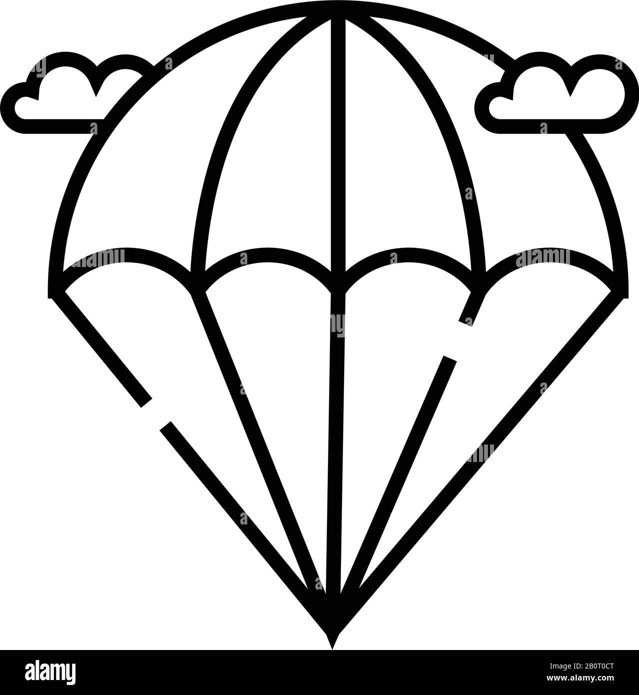 Paratrooper Landing Sign