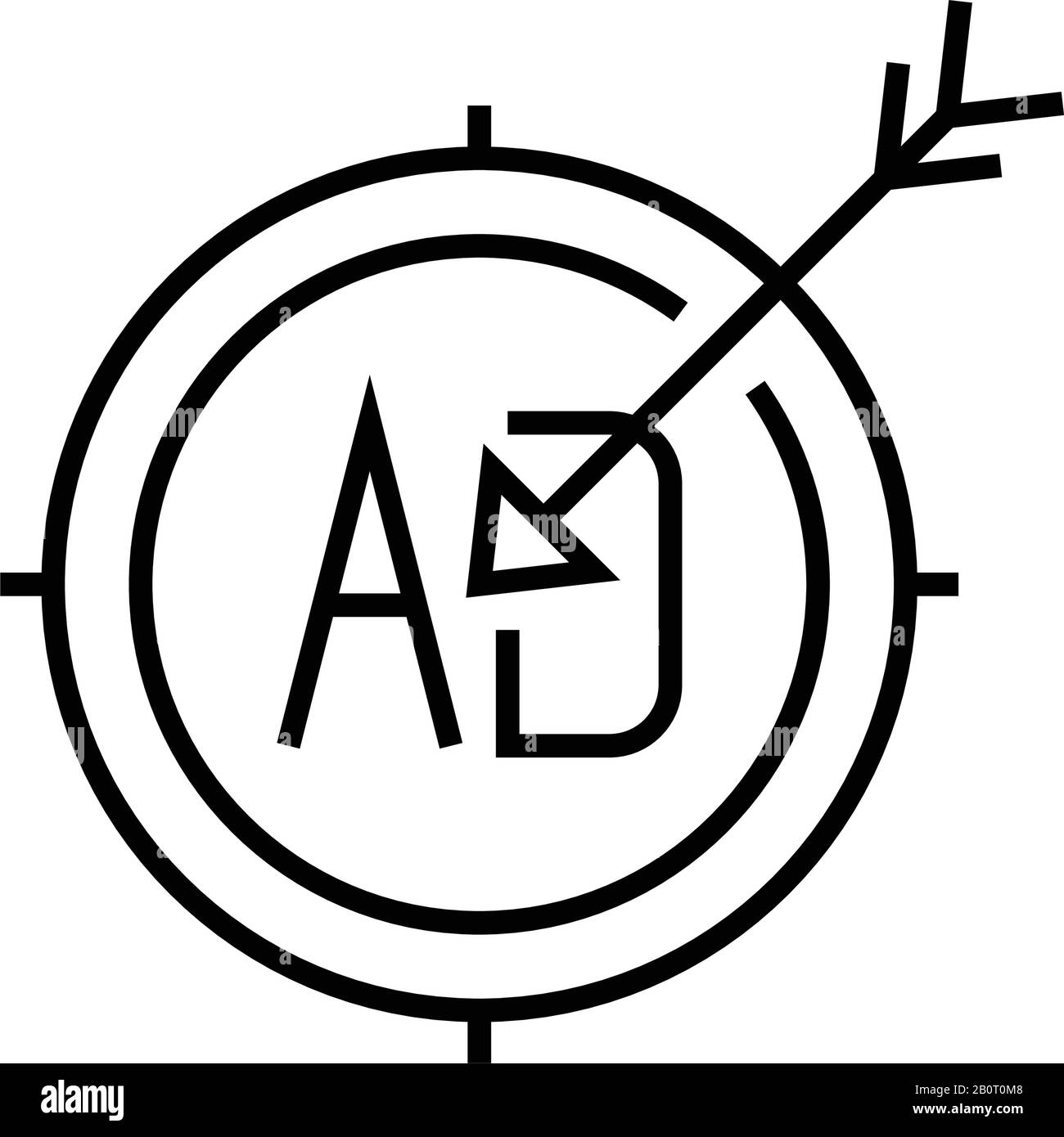Target ad Stock Vector Images - Alamy