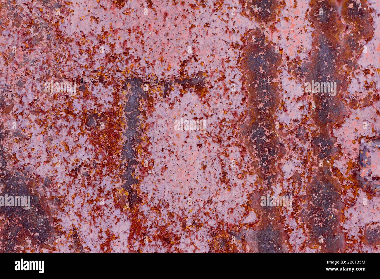 Rusty metal background.Corroded metal with various shades of rust, from ...
