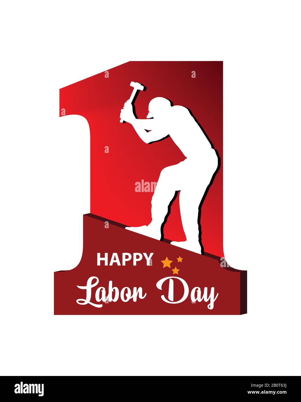 May 1st Workers Day. Creative Vector illustration of labor day Stock Vector Image & Art - Alamy