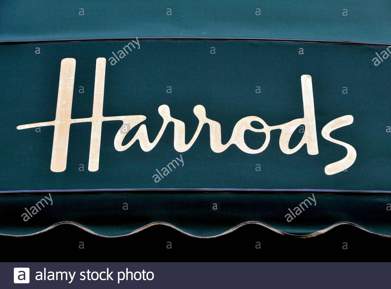 Harrods Logo High Resolution Stock Photography and Images - Alamy