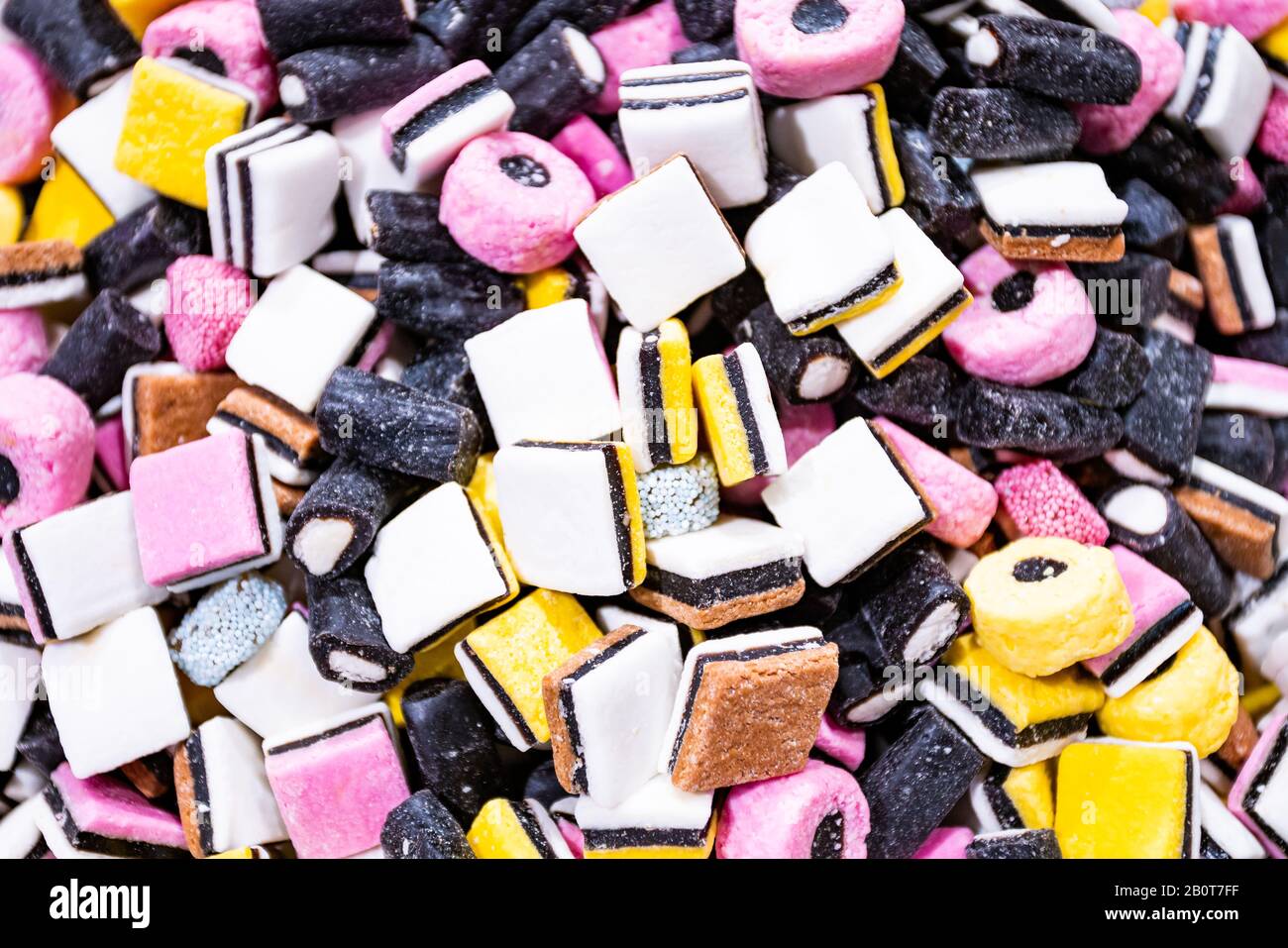 Sweets Background. Mixed Candy. candy background Stock Photo - Alamy