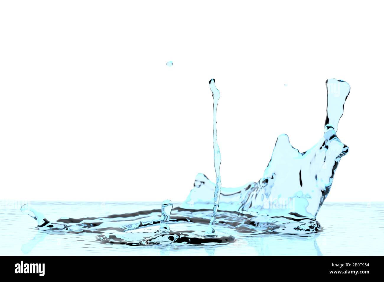 Crystal clear splash of water hi-res stock photography and images - Alamy