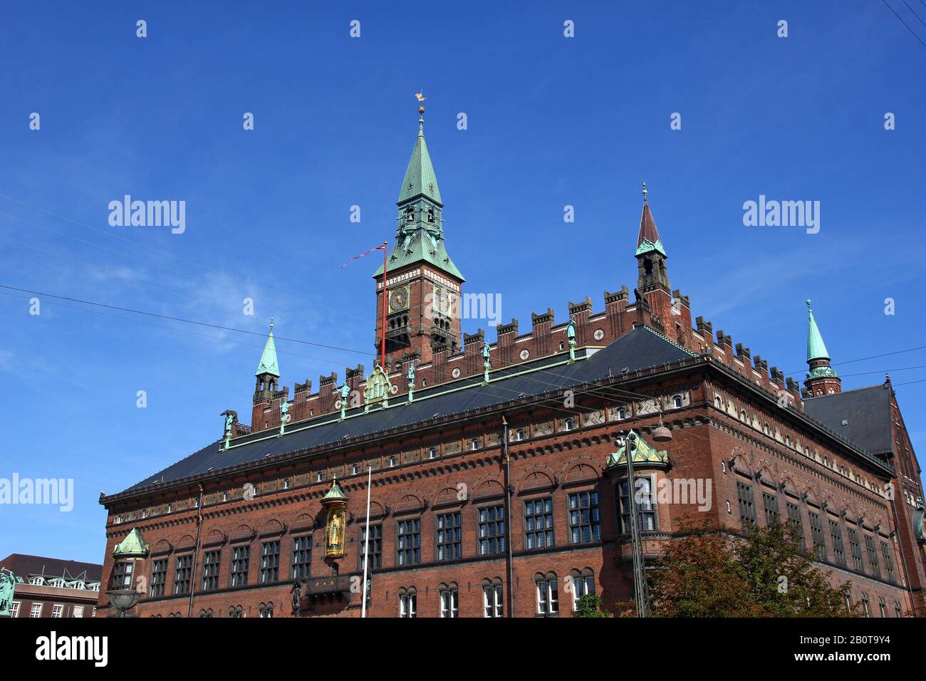 The building in Copenhagen city, Denmark Stock Photo - Alamy