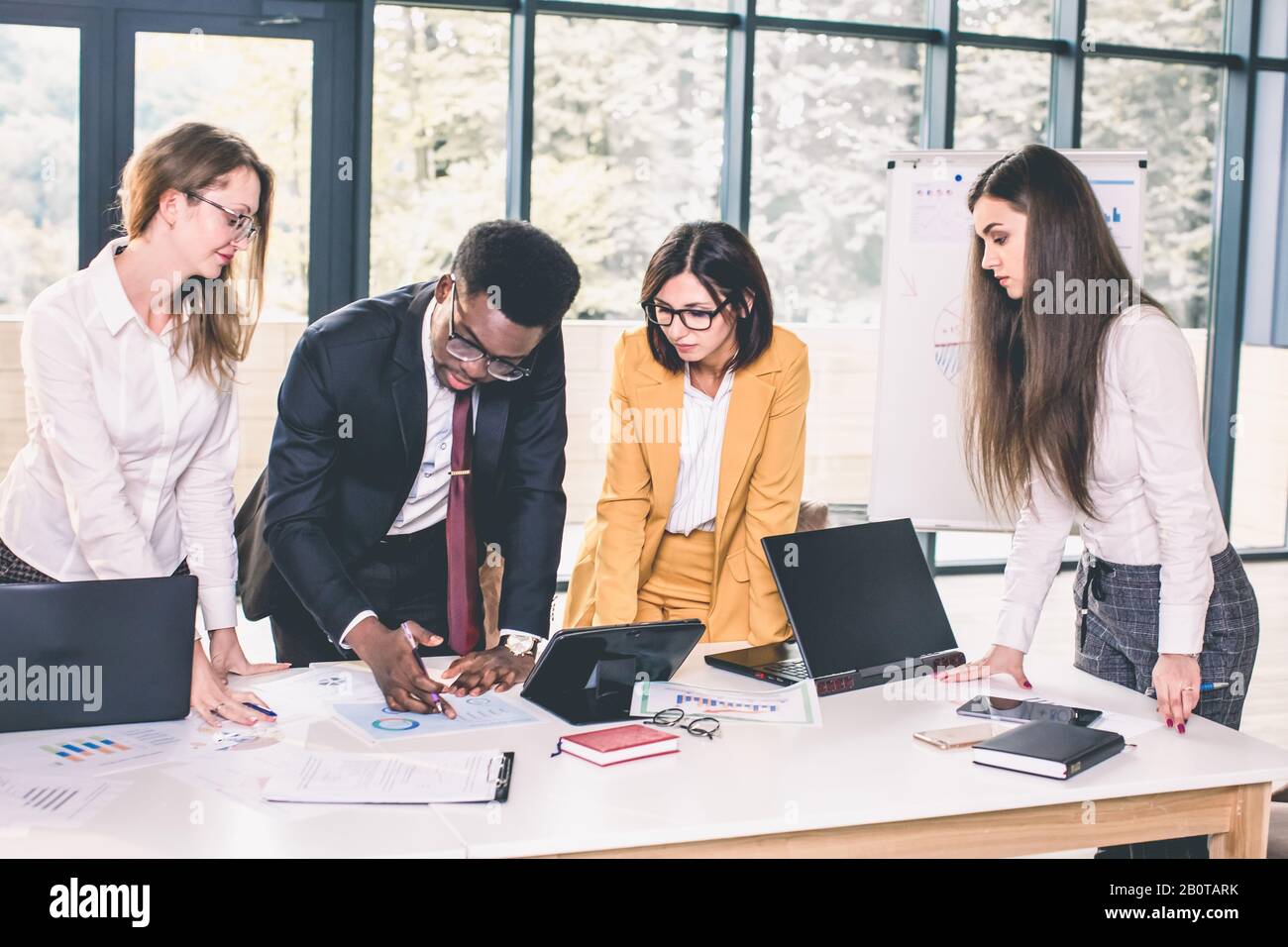 Group of Multiethnic Diverse Busy Business People Concept Stock Photo ...