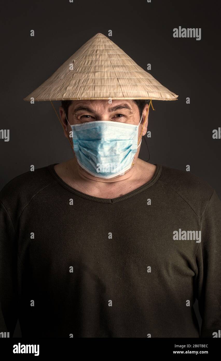 china man mask Stock Photo - Alamy