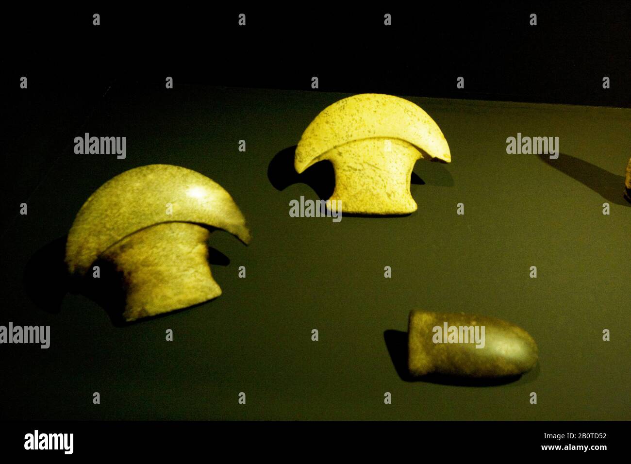 Lithic objects, Homem Americano Museum, São Raimundo Nonato, Piauí ...