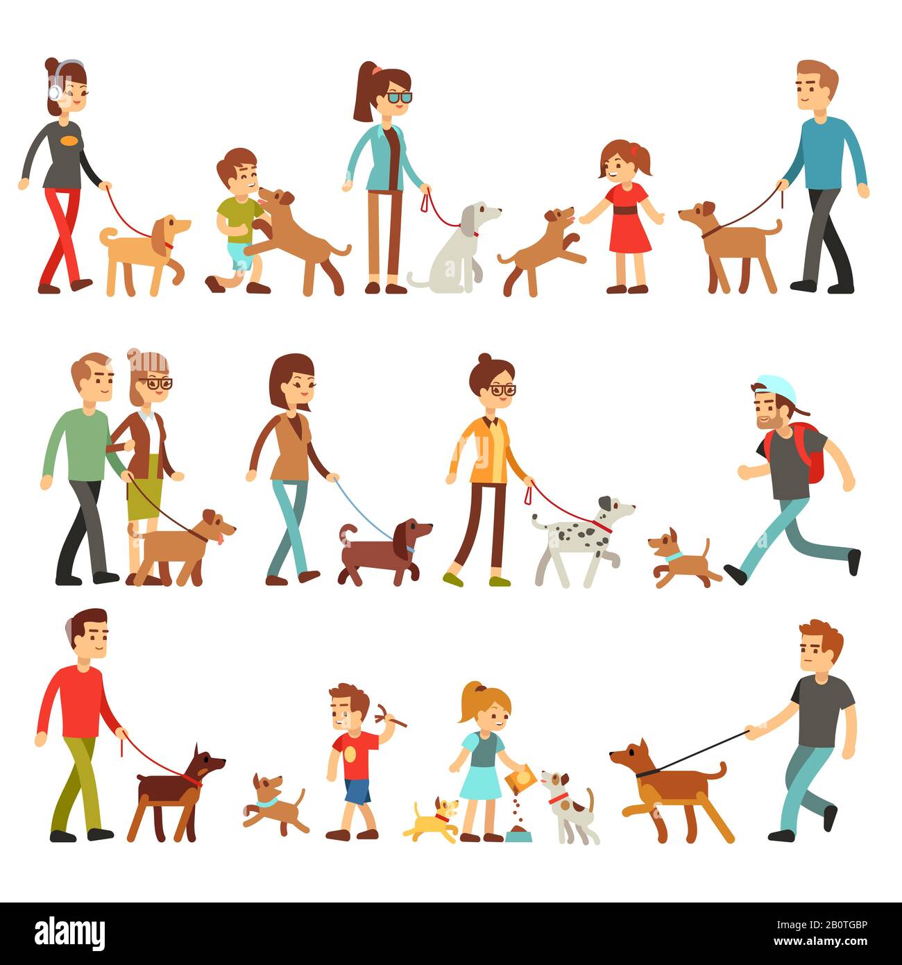 Dogs Playing With People
