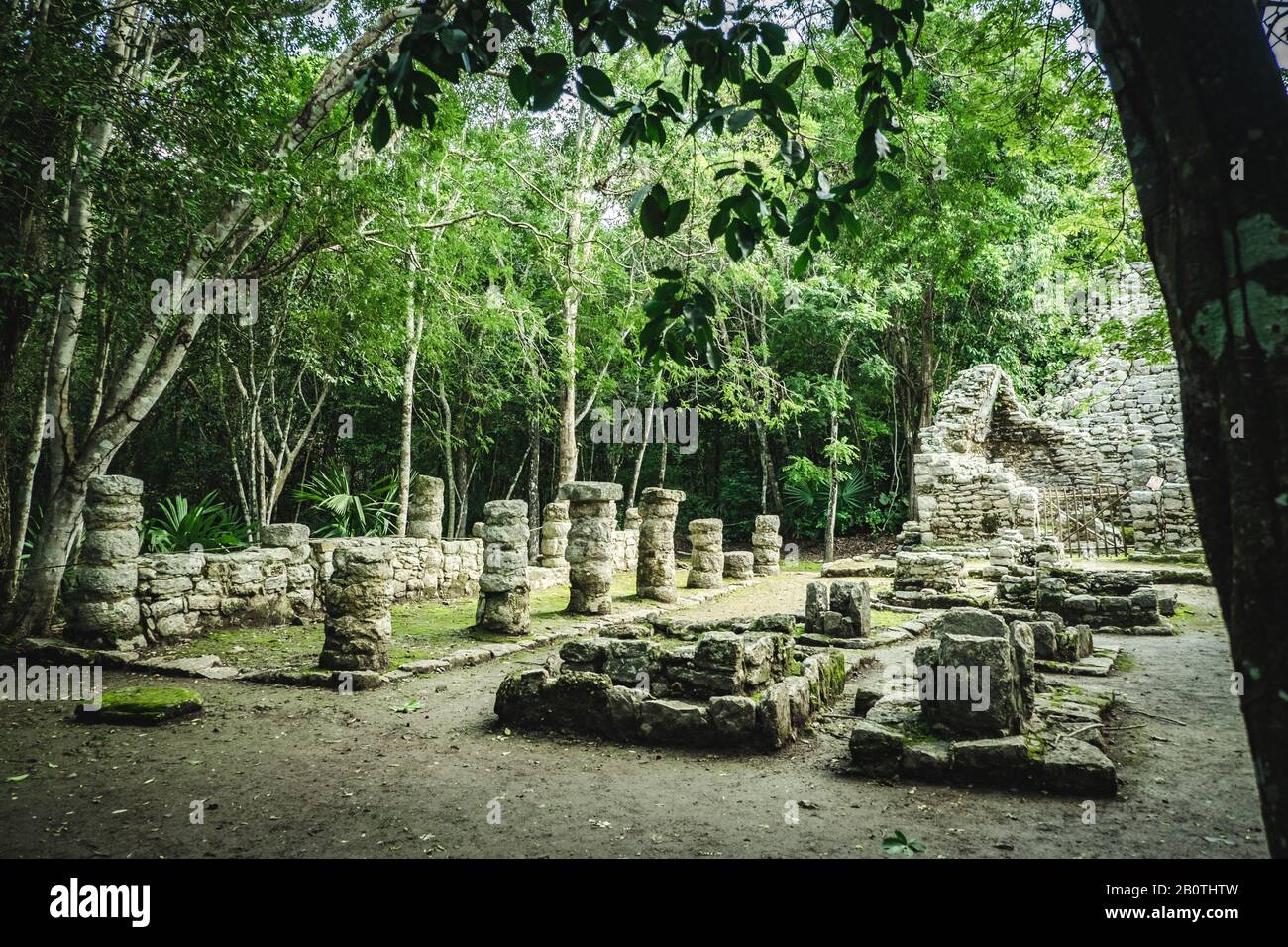 Tulum Archiological Site in Quintana Roo, Mexico Stock Photo - Alamy