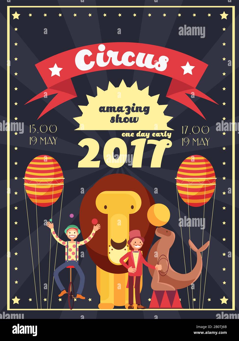 Holiday invitation art Stock Vector Images - Alamy