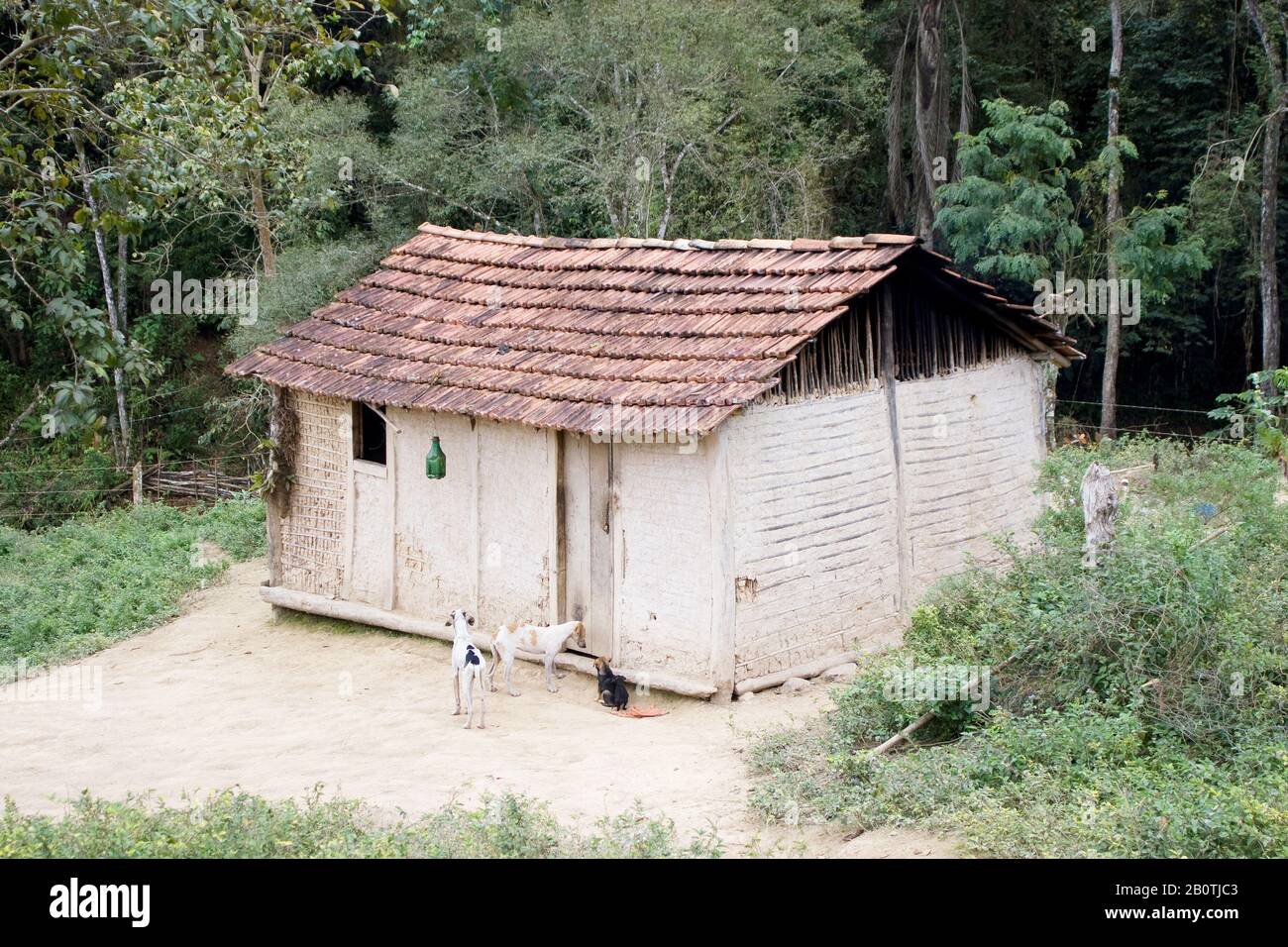 Houses Quilombolas, Iporonga, São Paulo, Brazil Stock Photo - Alamy