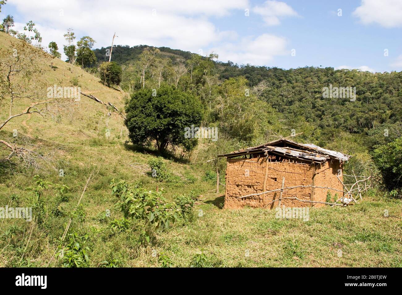 Houses Quilombolas, Iporonga, São Paulo, Brazil Stock Photo - Alamy