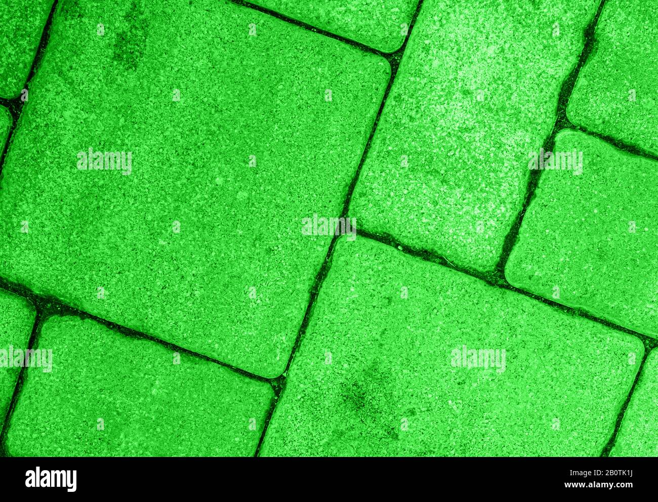 Detailed close-up of street pavement with diagonal geometric pattern ...