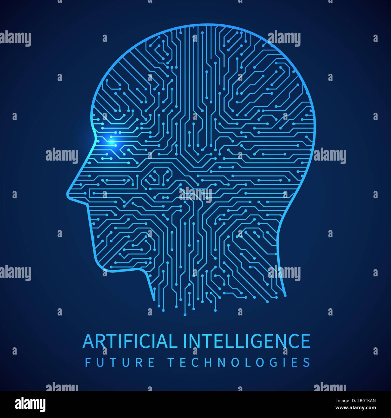 Inside computer digital Stock Vector Images - Alamy