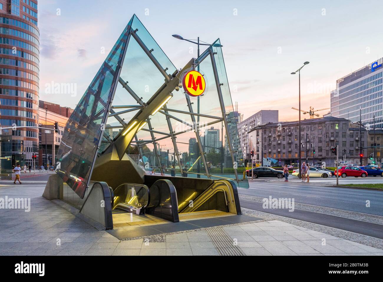 Warsaw metro hi-res stock photography and images - Alamy