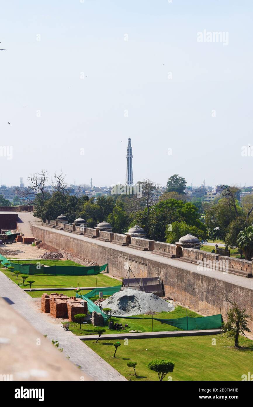 Amazing view of city from a fort Stock Photo - Alamy