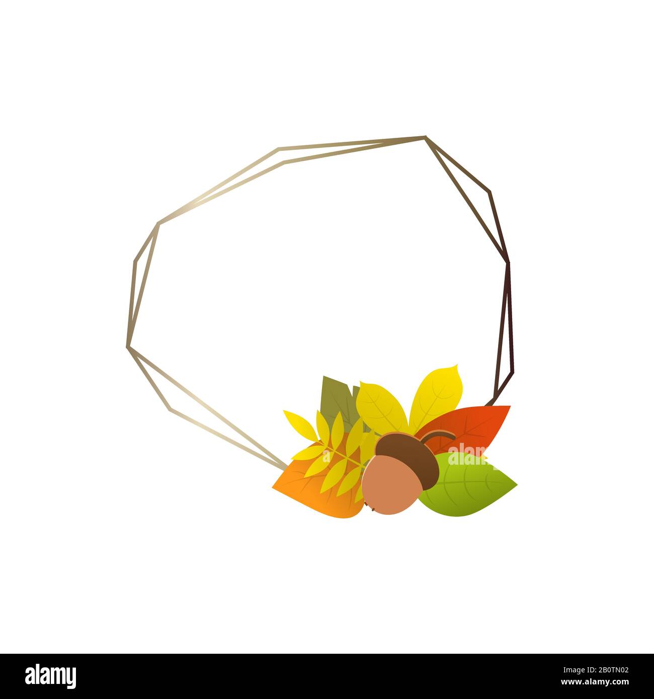 Vector colorful autumn leaf icon set Stock Vector Image & Art - Alamy