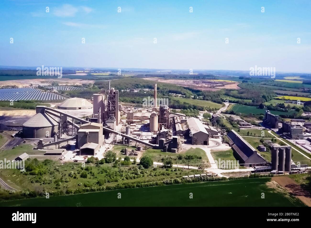 Factory site with production facilities hi-res stock photography and ...