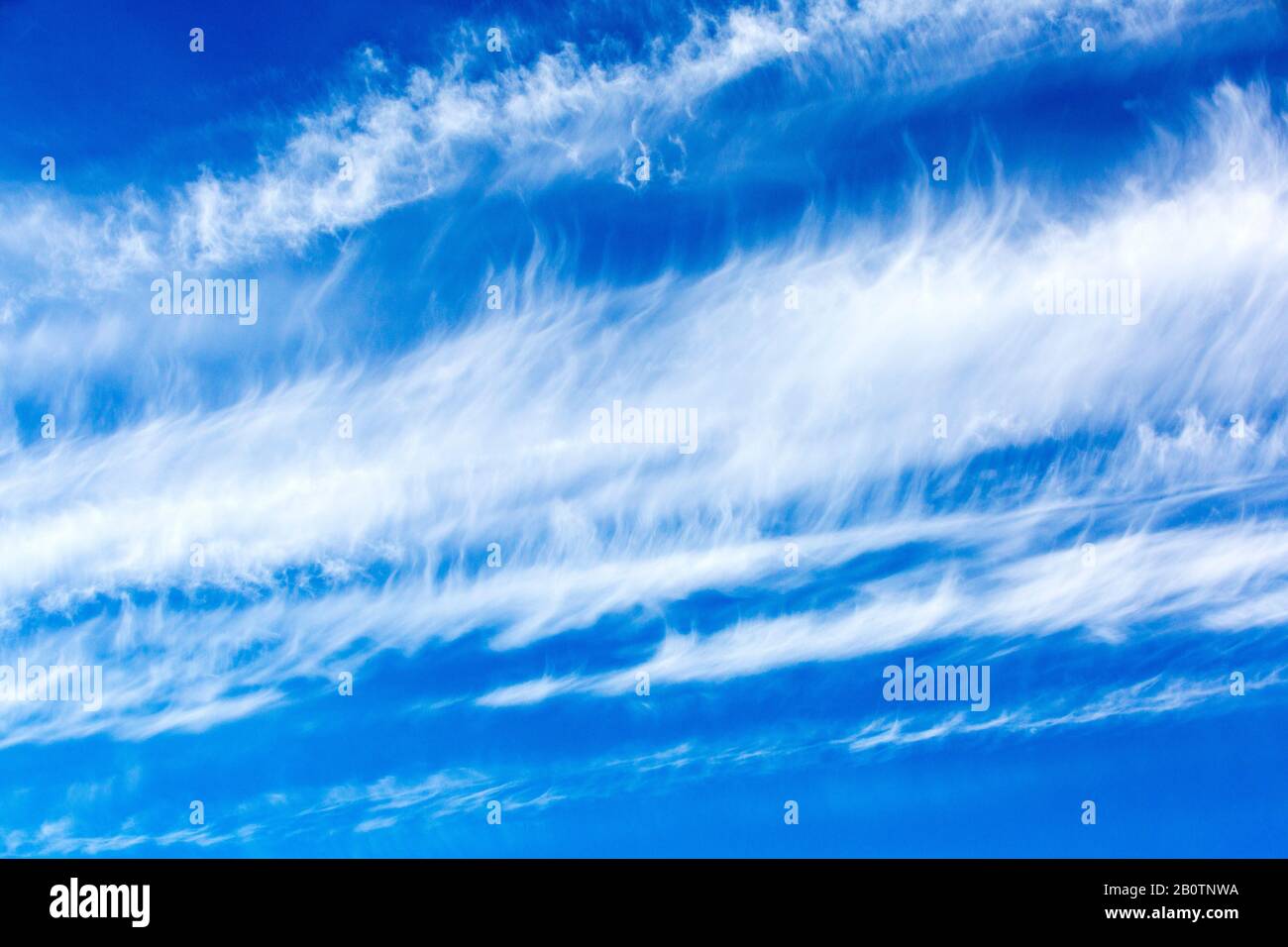 High clouds, a sign of strong winds over Antarctica Stock Photo - Alamy