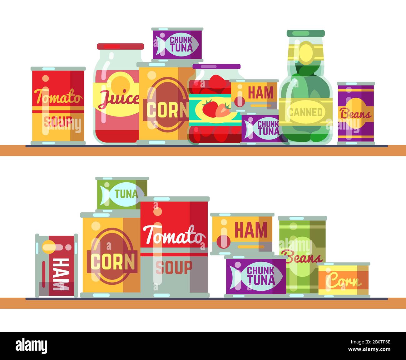 Vegetable soup in red Stock Vector Images - Alamy