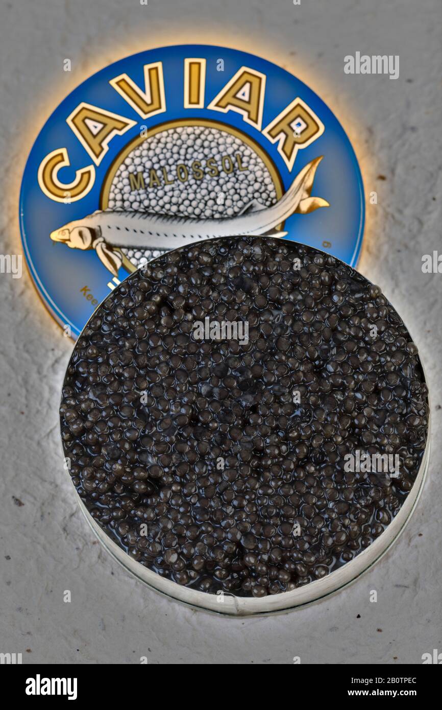 Caviar, Sturgeon's Egg Stock Photo - Alamy
