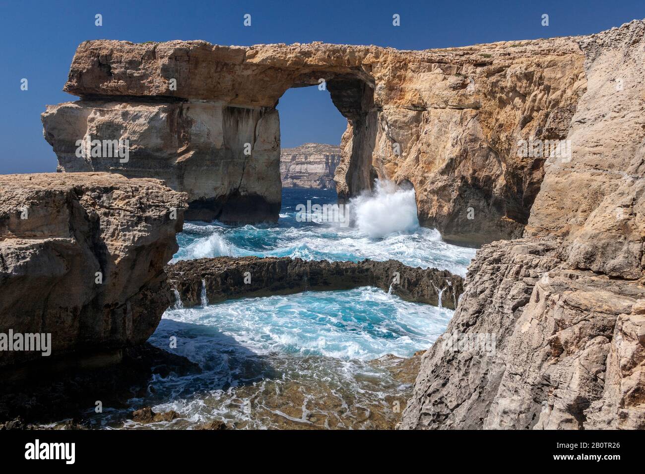 Azure window after collapse hi-res stock photography and images - Alamy