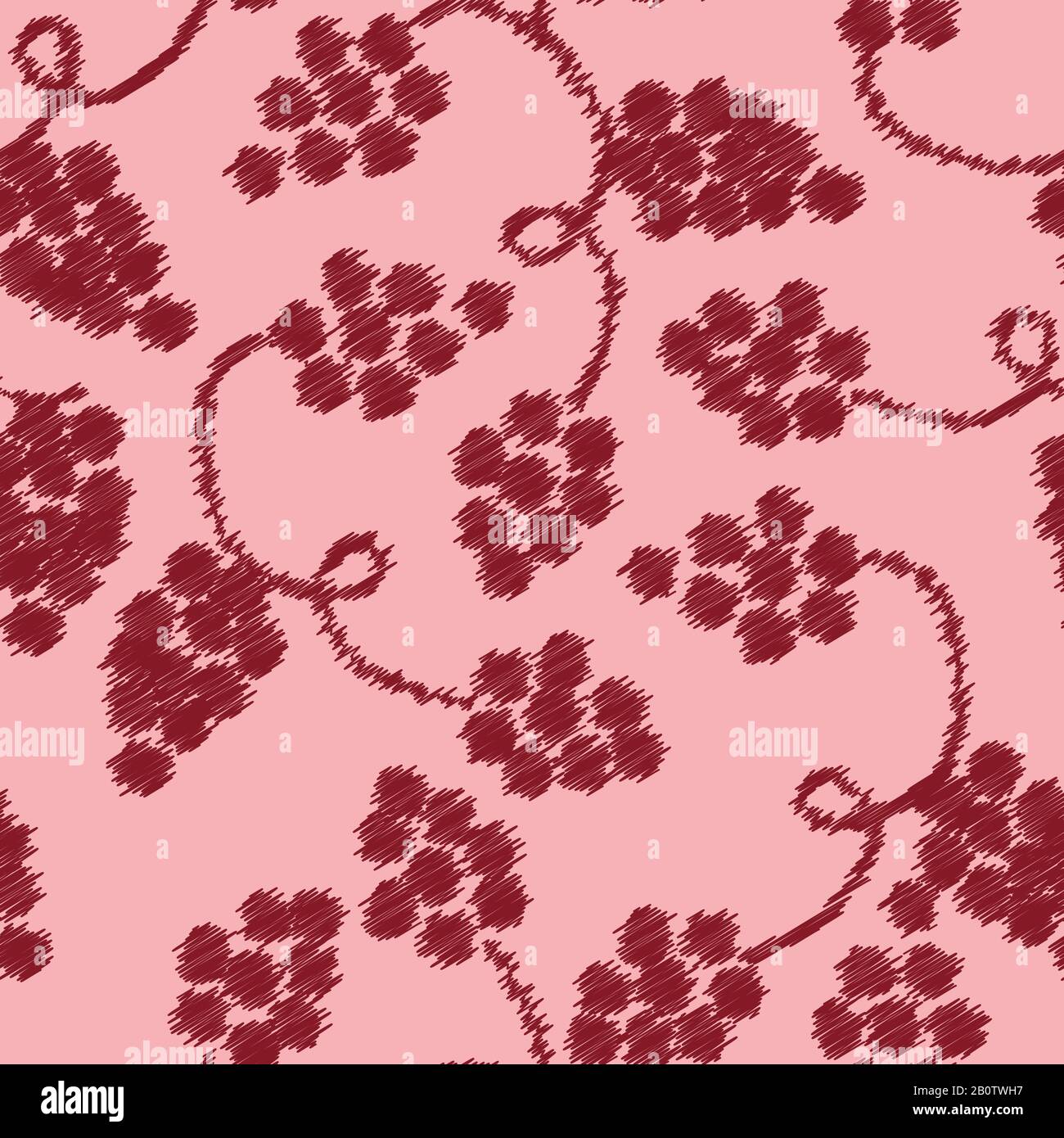 Red grapes branches Stock Vector Images - Alamy