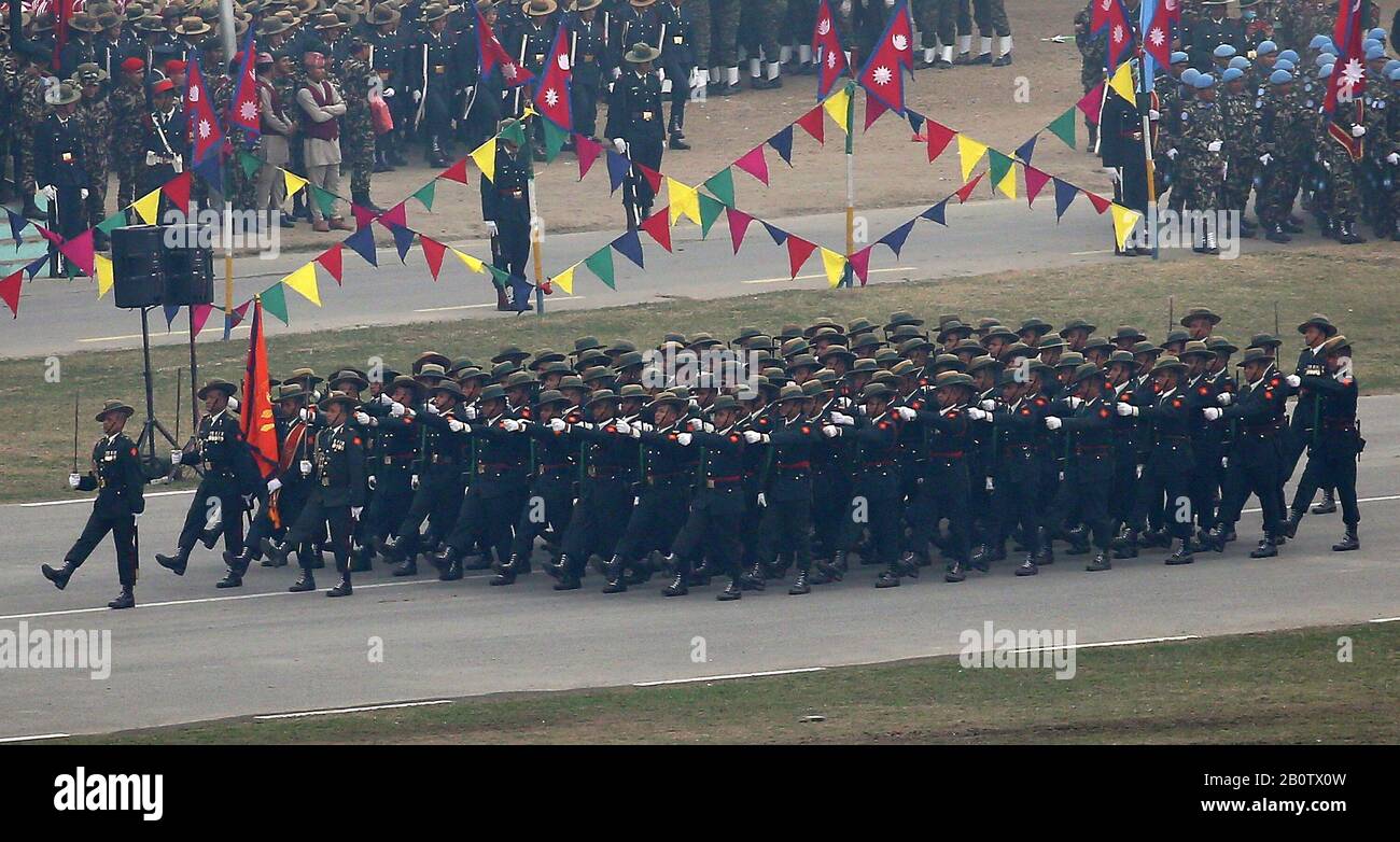 Nepali army hi-res stock photography and images - Alamy