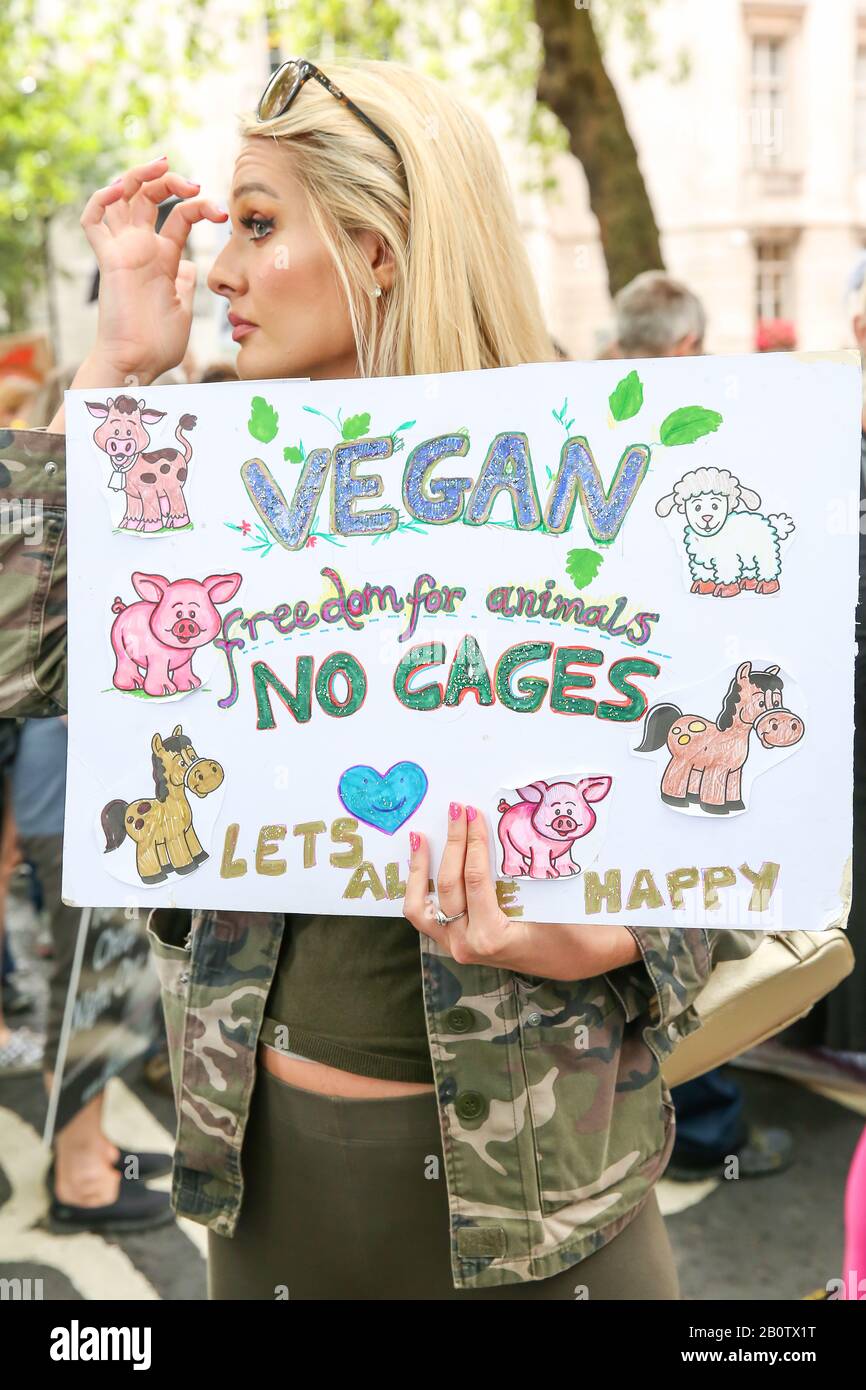 Animal rights protest london hi-res stock photography and images - Alamy