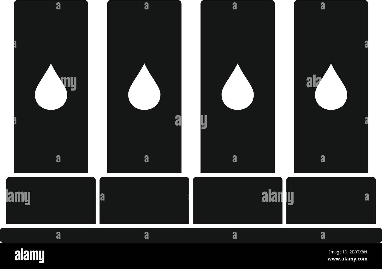 Printer cartridge icon. Simple illustration of printer cartridge vector ...