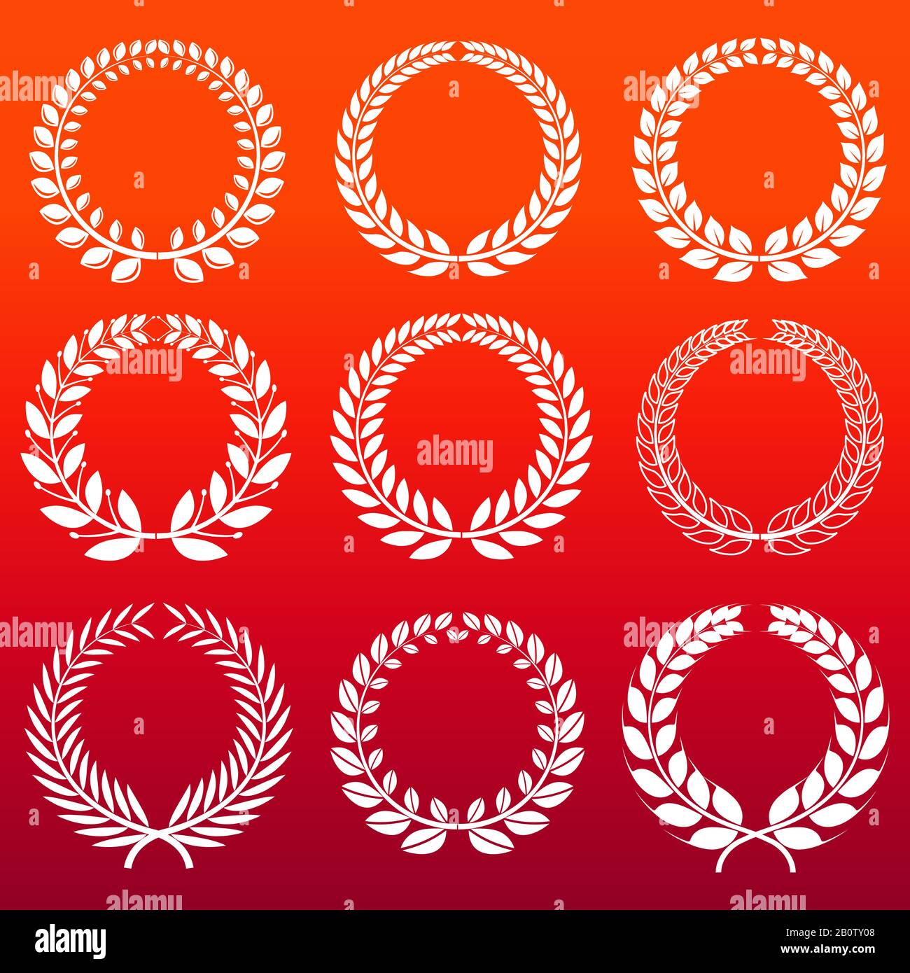 Roman laurel wreath hi-res stock photography and images - Alamy