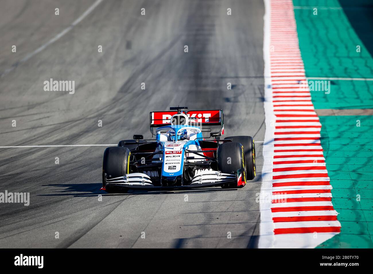 Nicholas Latifi of Rokit Williams Racing Team seen in action during ...