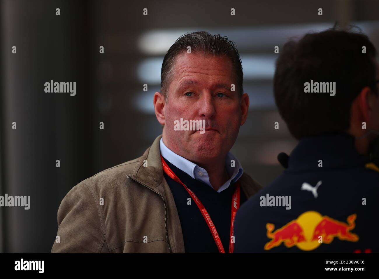 Barcelona, Spain. 21st Feb, 2020. Jos Verstappen father of Max ...