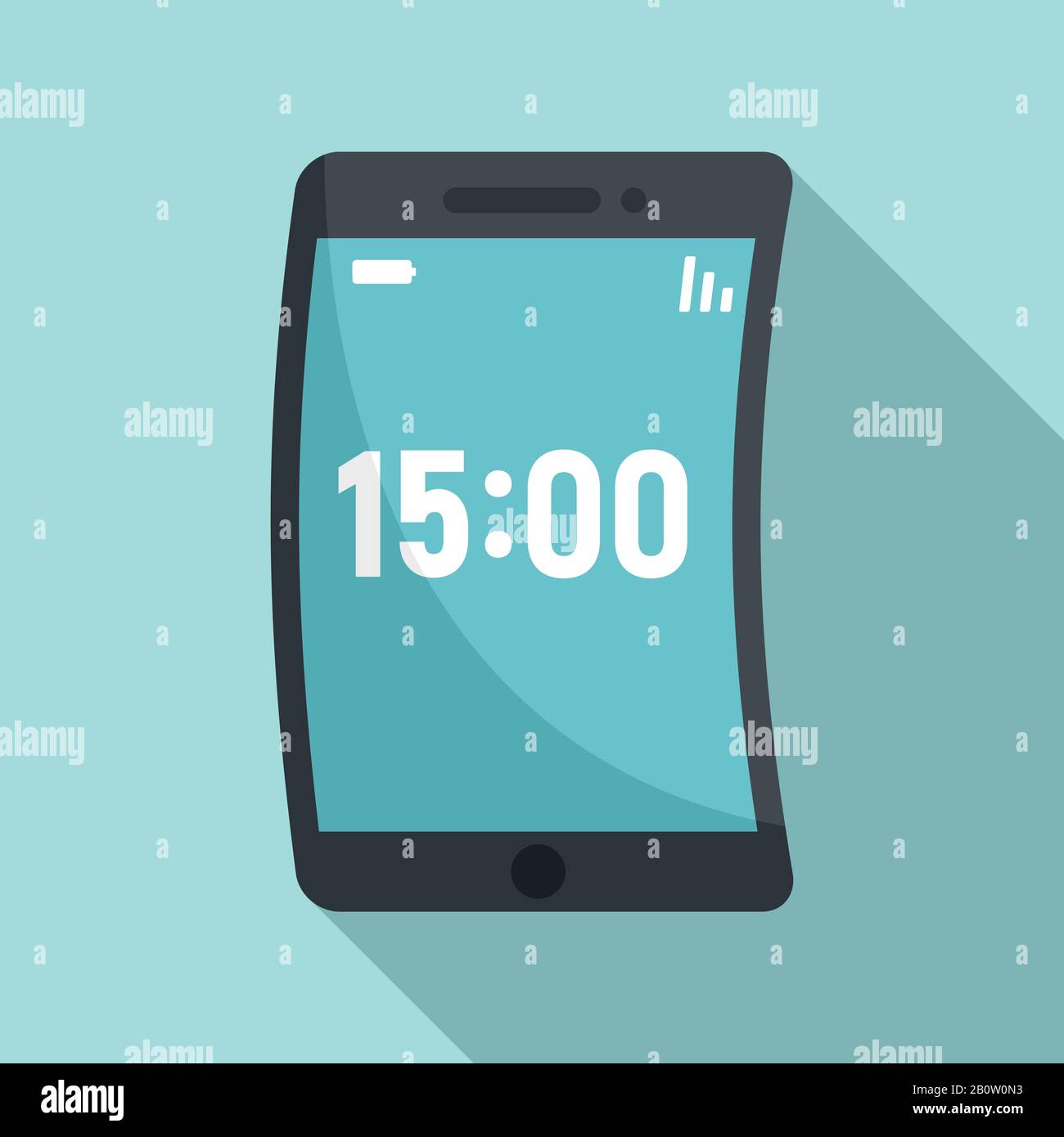 Foldable device icon. Flat illustration of foldable device vector icon ...