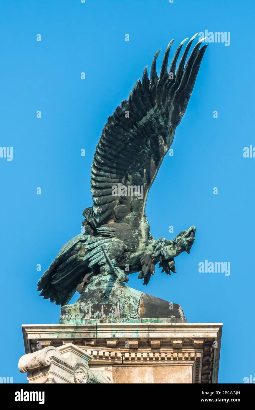 Bronze Statue Turul High Resolution Stock Photography and Images - Alamy