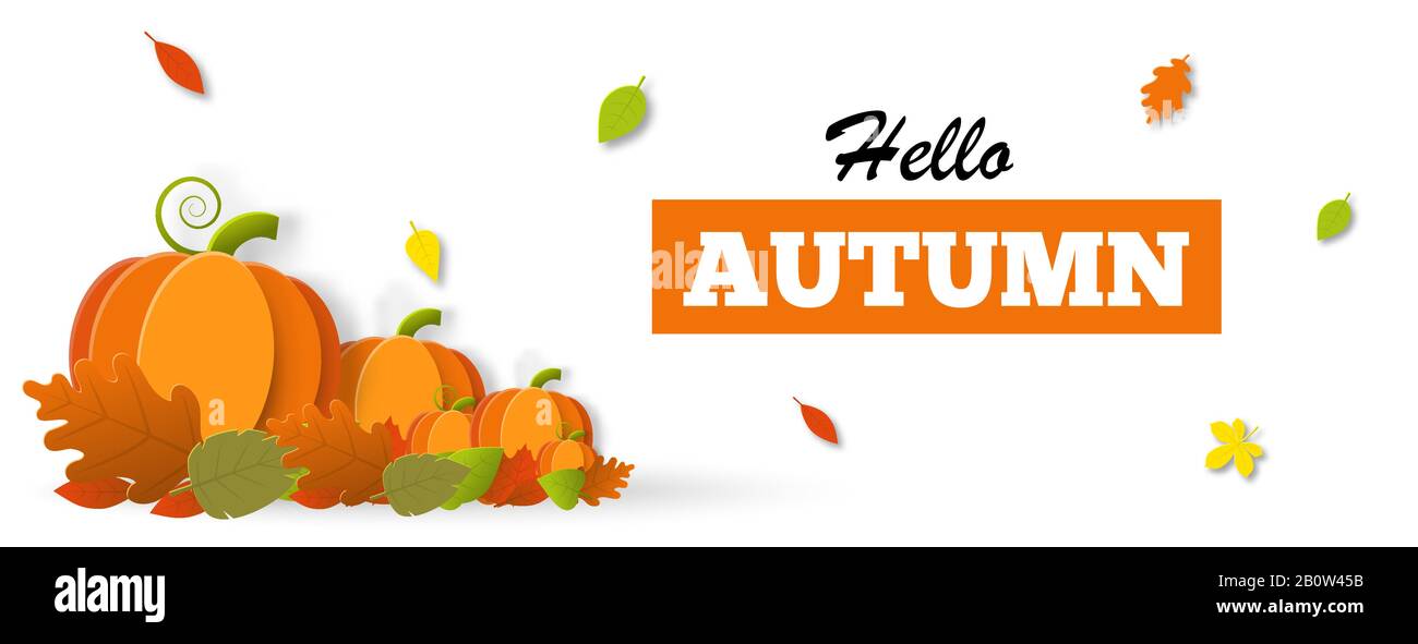 Autumn banner hi-res stock photography and images - Alamy