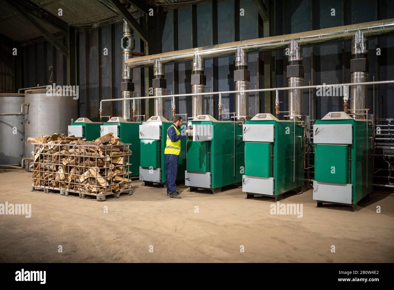 Wood recycling centre hi-res stock photography and images - Alamy