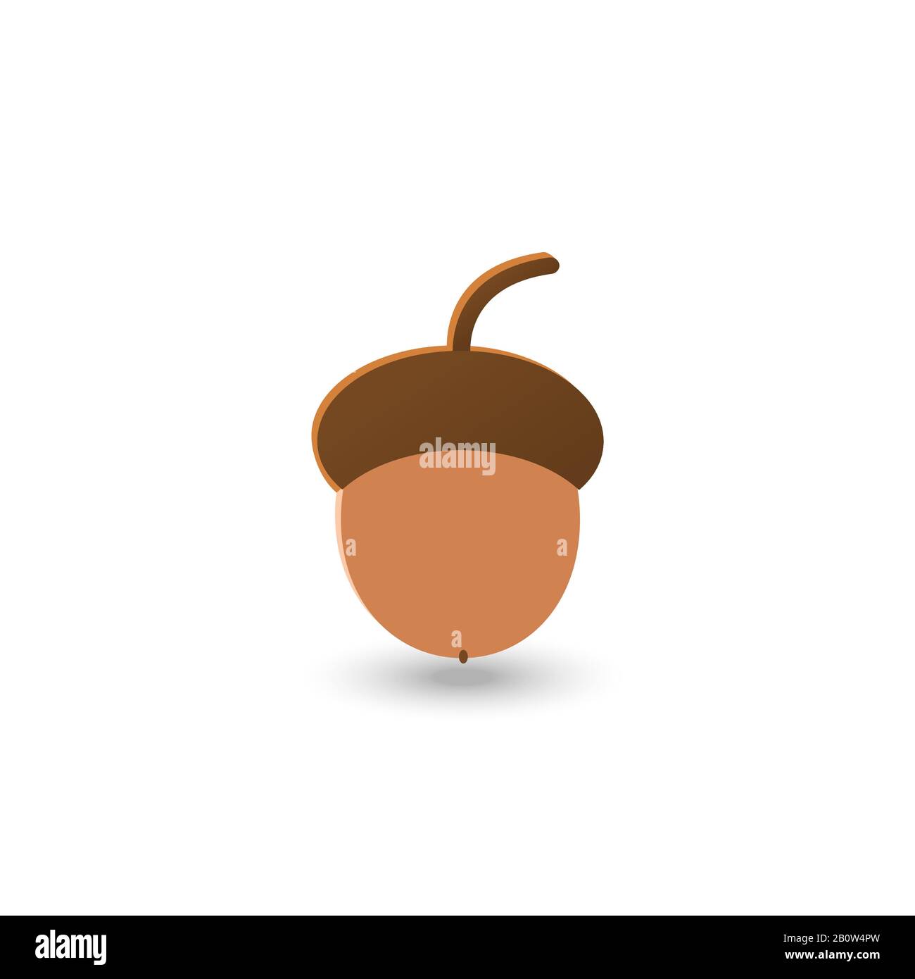 Vector colorful autumn acorn Stock Vector Image & Art - Alamy