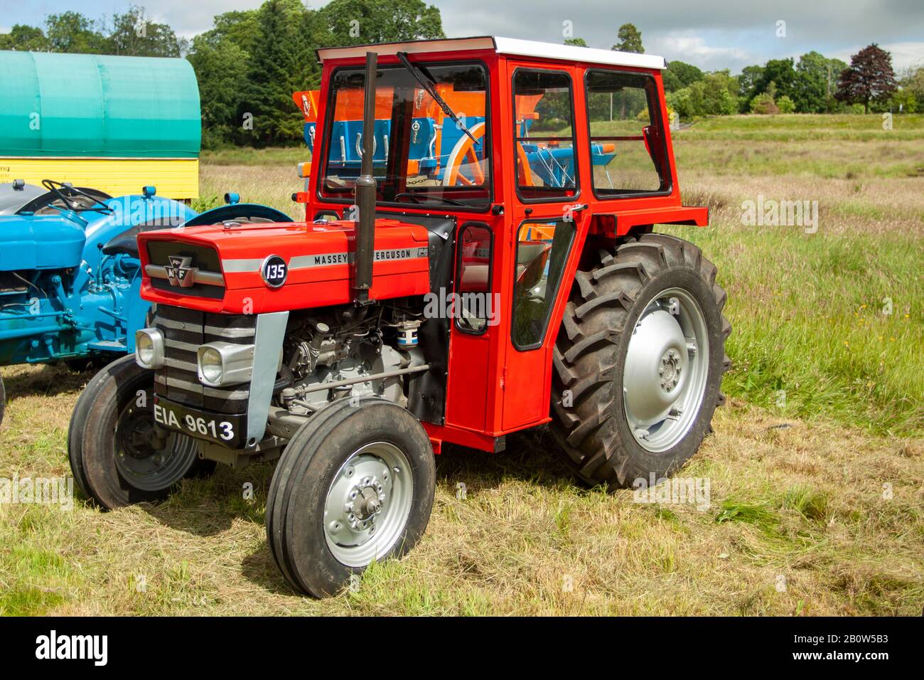 Massey Ferguson 65 tractor restored and on display at a vintage rally ...
