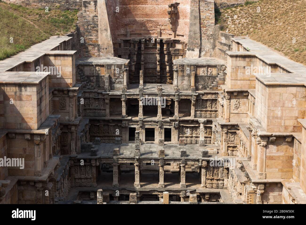 old architectural marvel Stepwell at Rani ki Vav in Patan, Gujarat ...